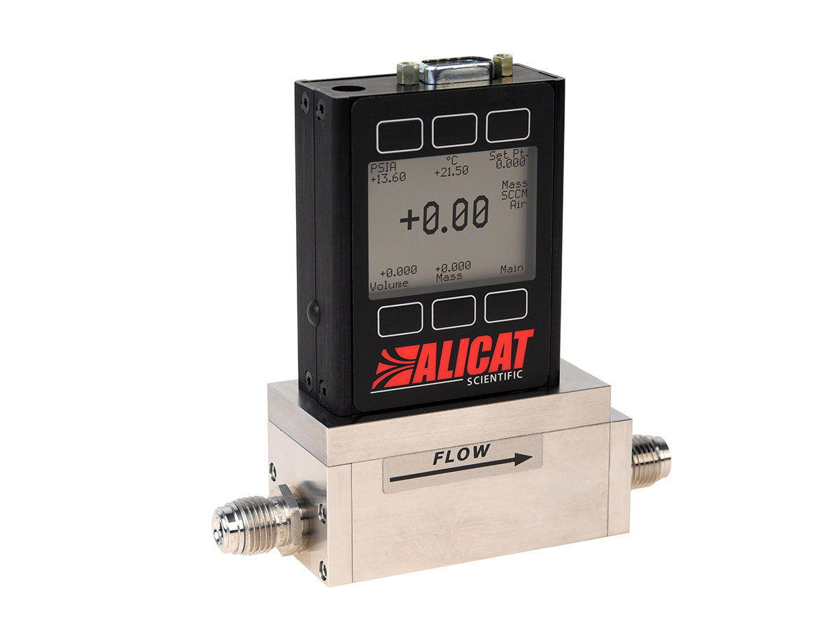 Alicat MCE Mass Flow Controller with SEMI-standard footprint,0-100 SCCM ...